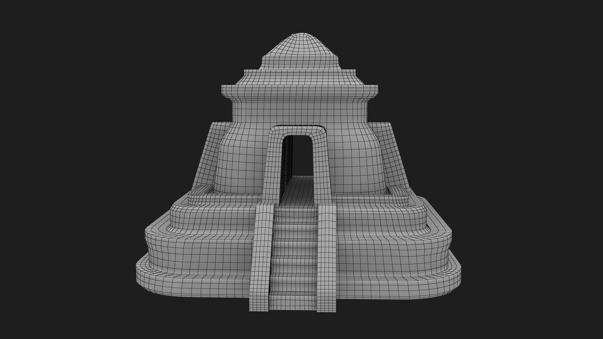 Temple Symbol 3D model - TurboSquid 2174898