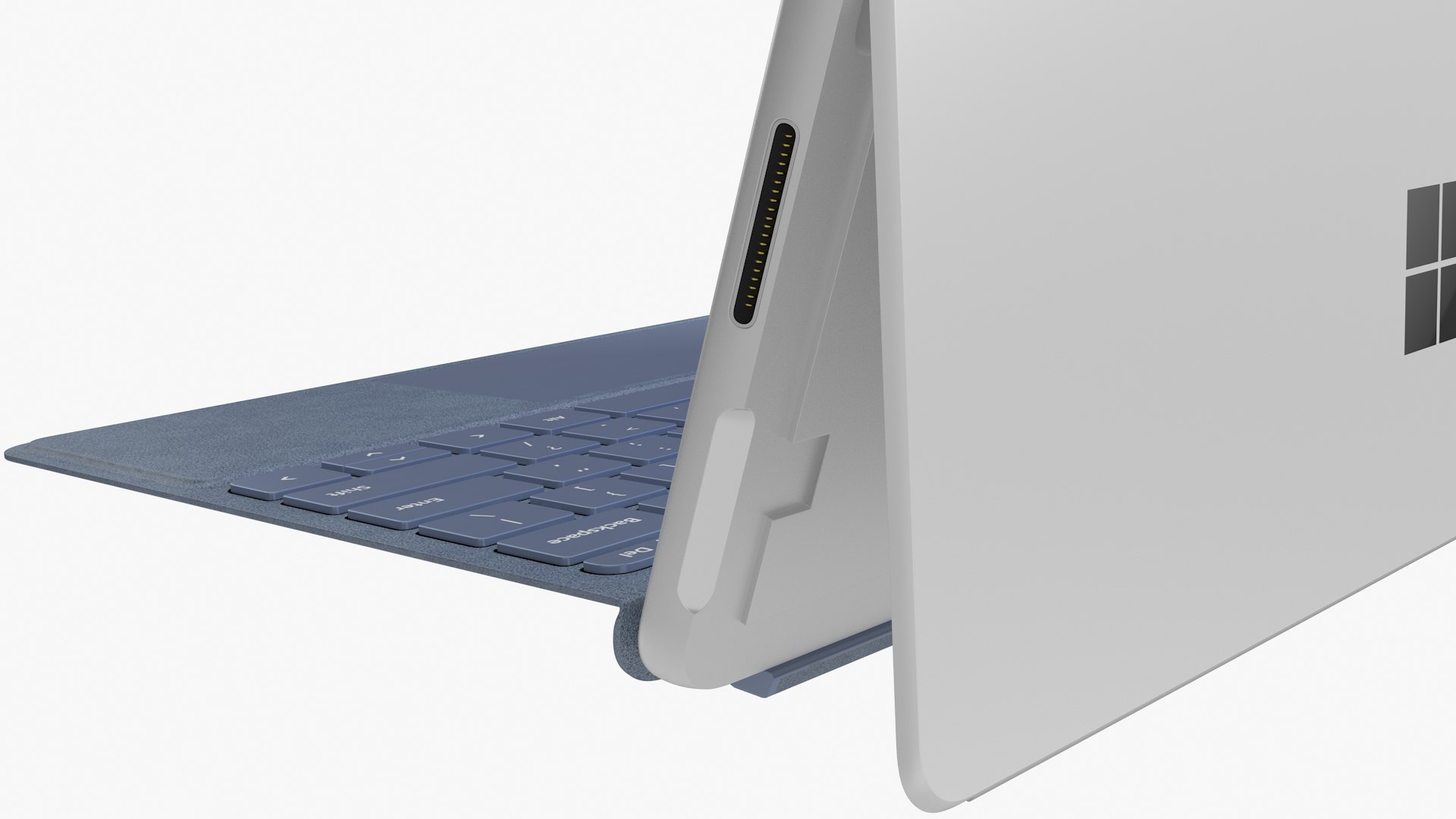 3D model Microsoft Surface Go 4 with Type Covers Mouse Pen All Colors - TurboSquid 2160471