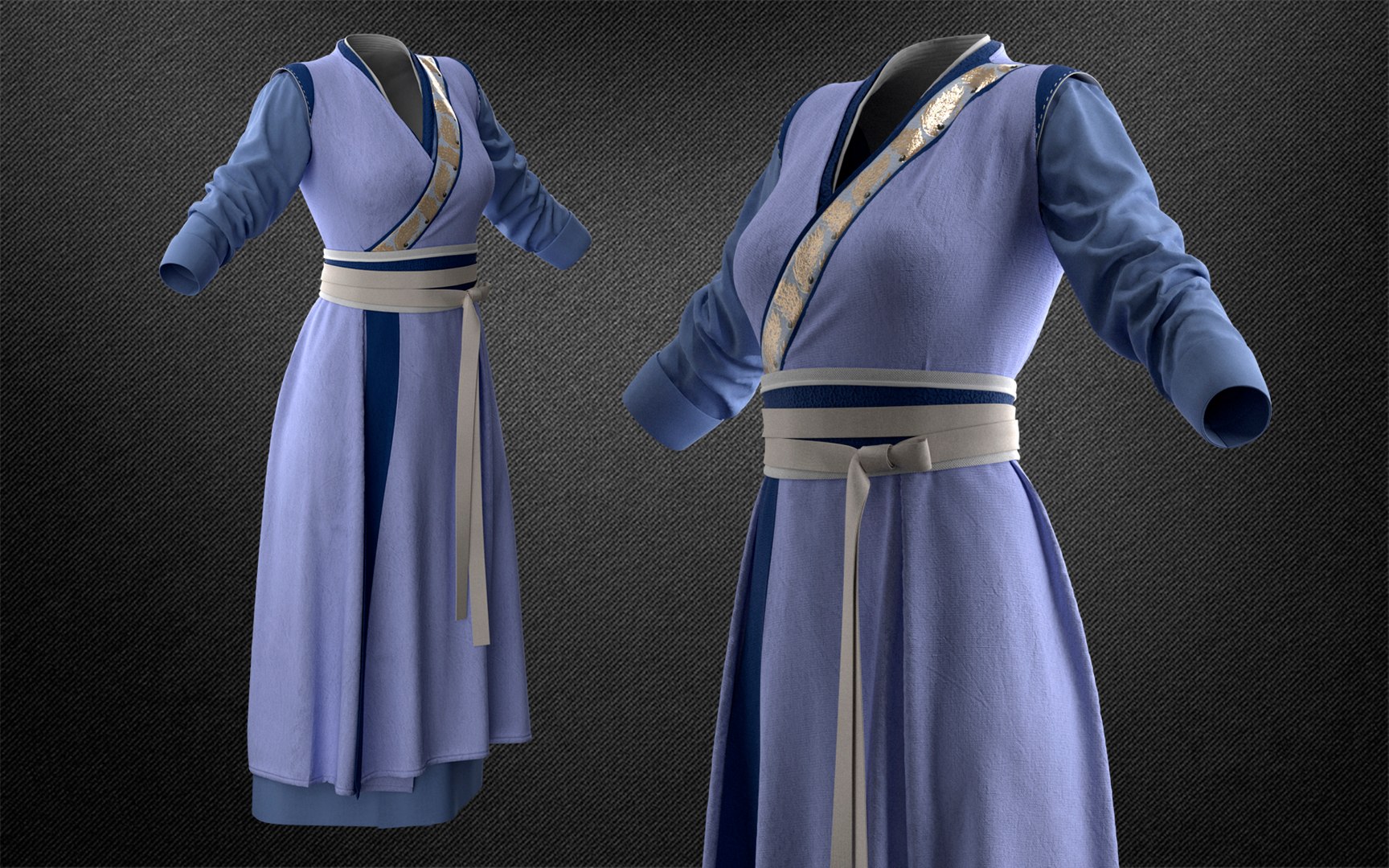 3D Asian Women Clothing Model - TurboSquid 1949203