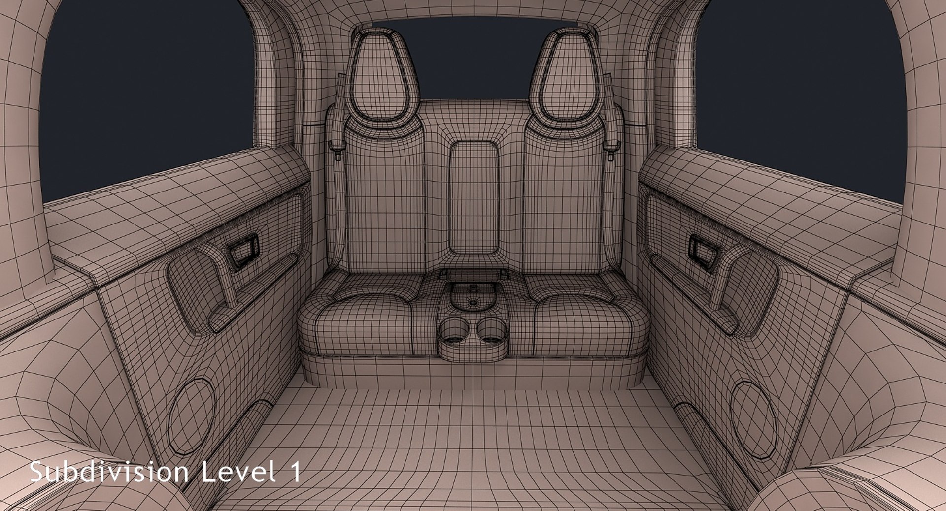 3d 2016 google self-driving car interior