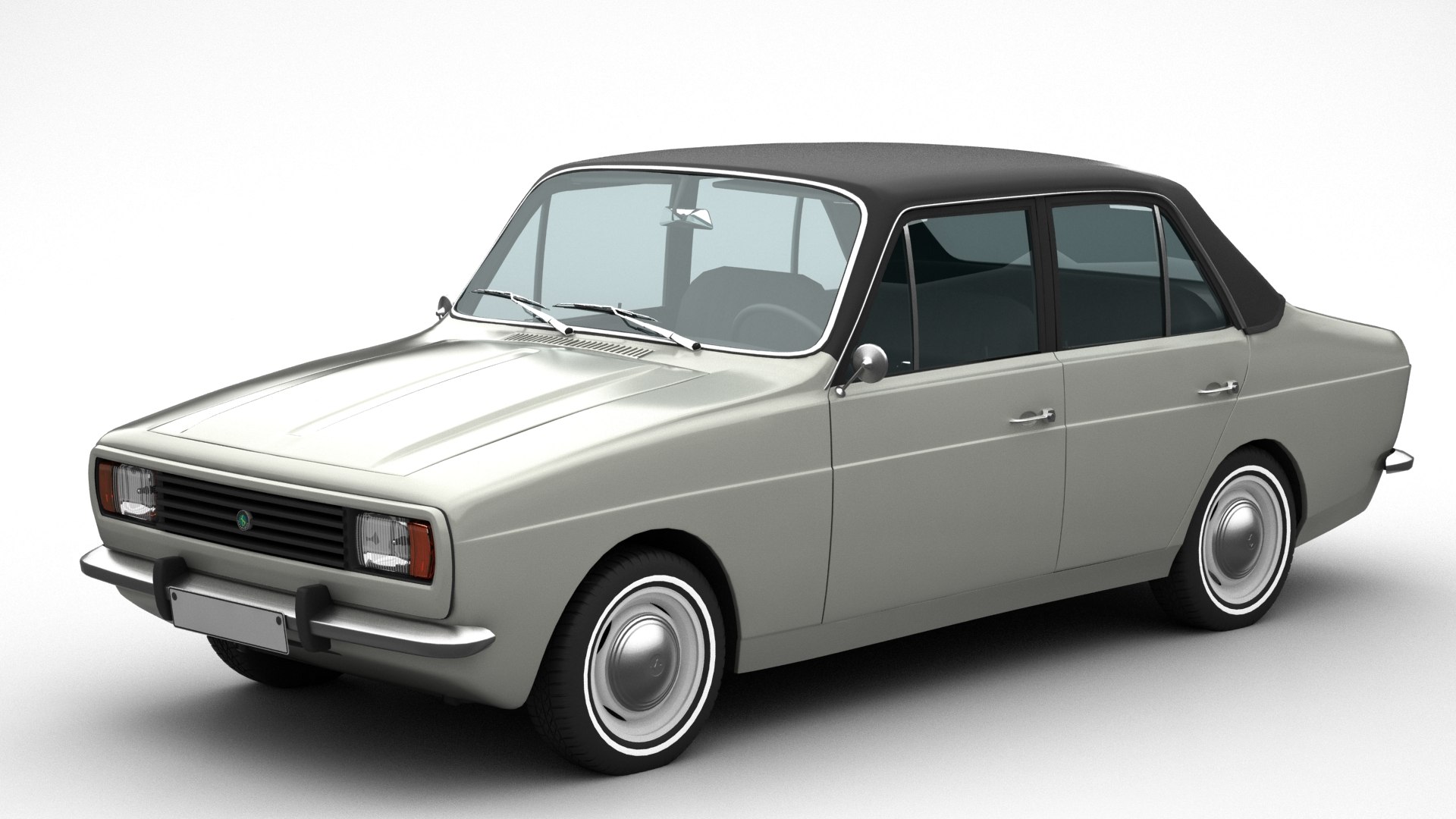 Anadol A2 Sedan 1970 model - TurboSquid 2011659