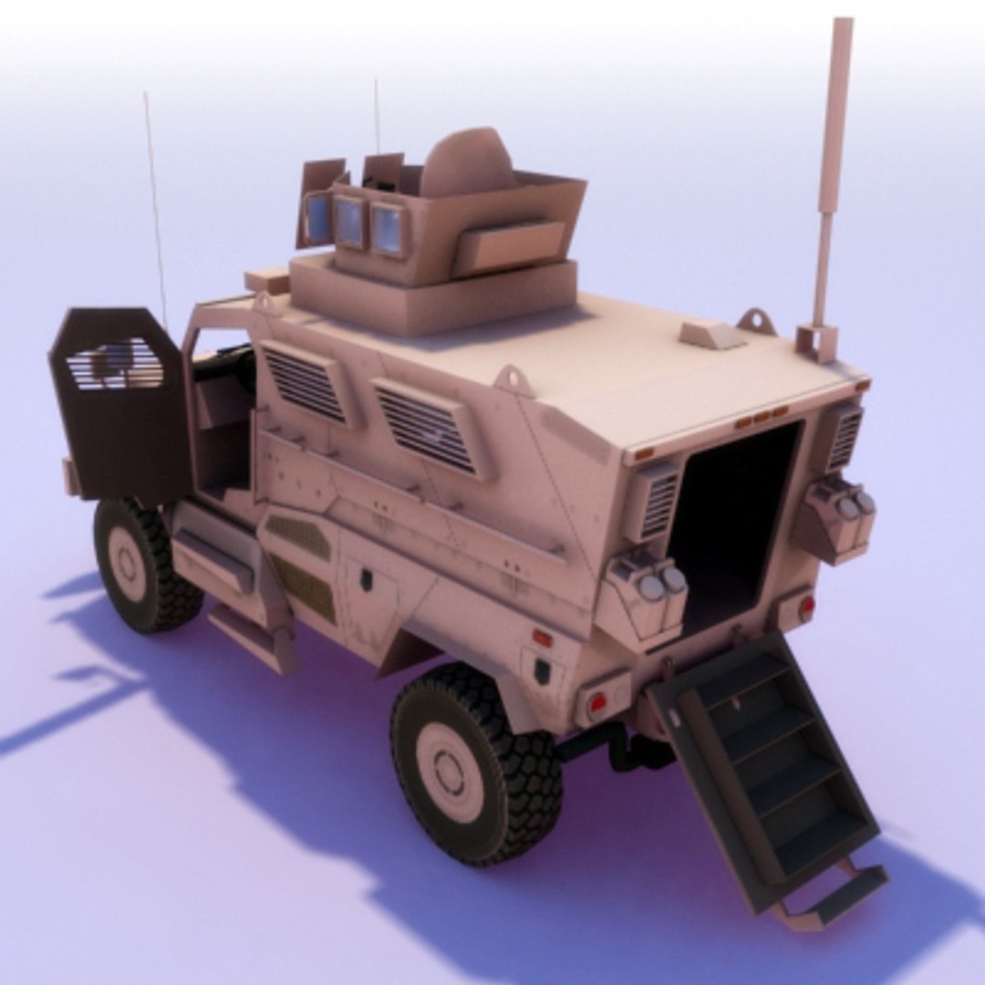 Maxxpro Mrap 3d Model