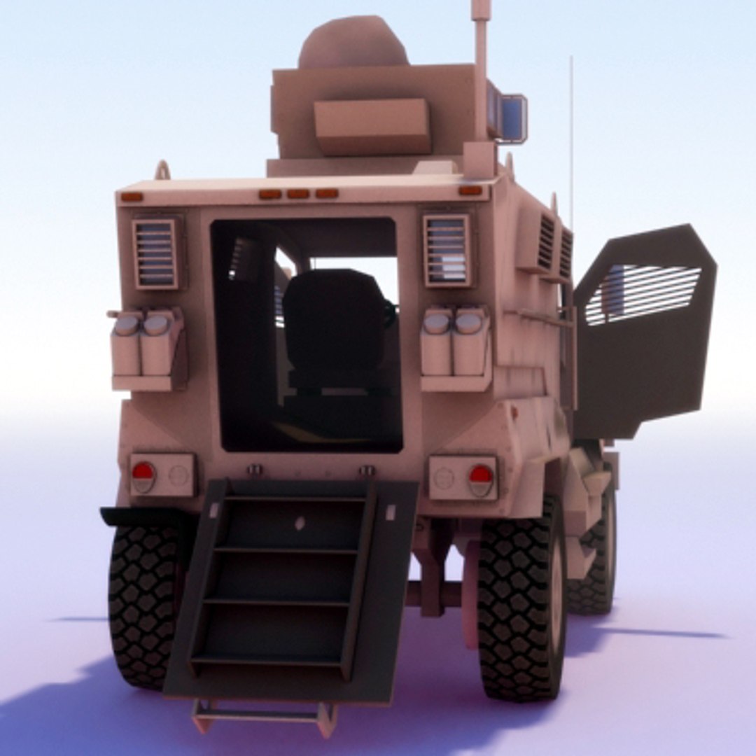 Maxxpro Mrap 3d Model