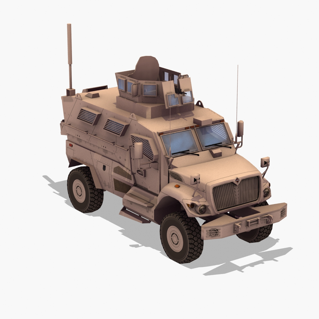 Maxxpro Mrap 3d Model