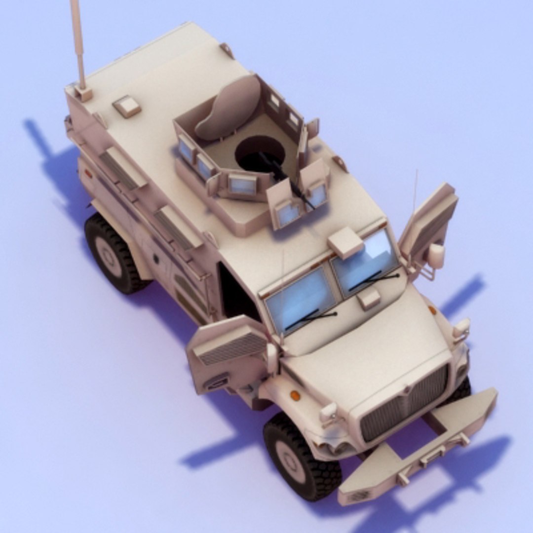 Maxxpro Mrap 3d Model