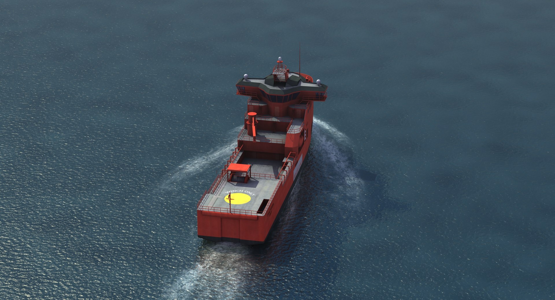 3D model esvagt aurora rescue ship - TurboSquid 1379674