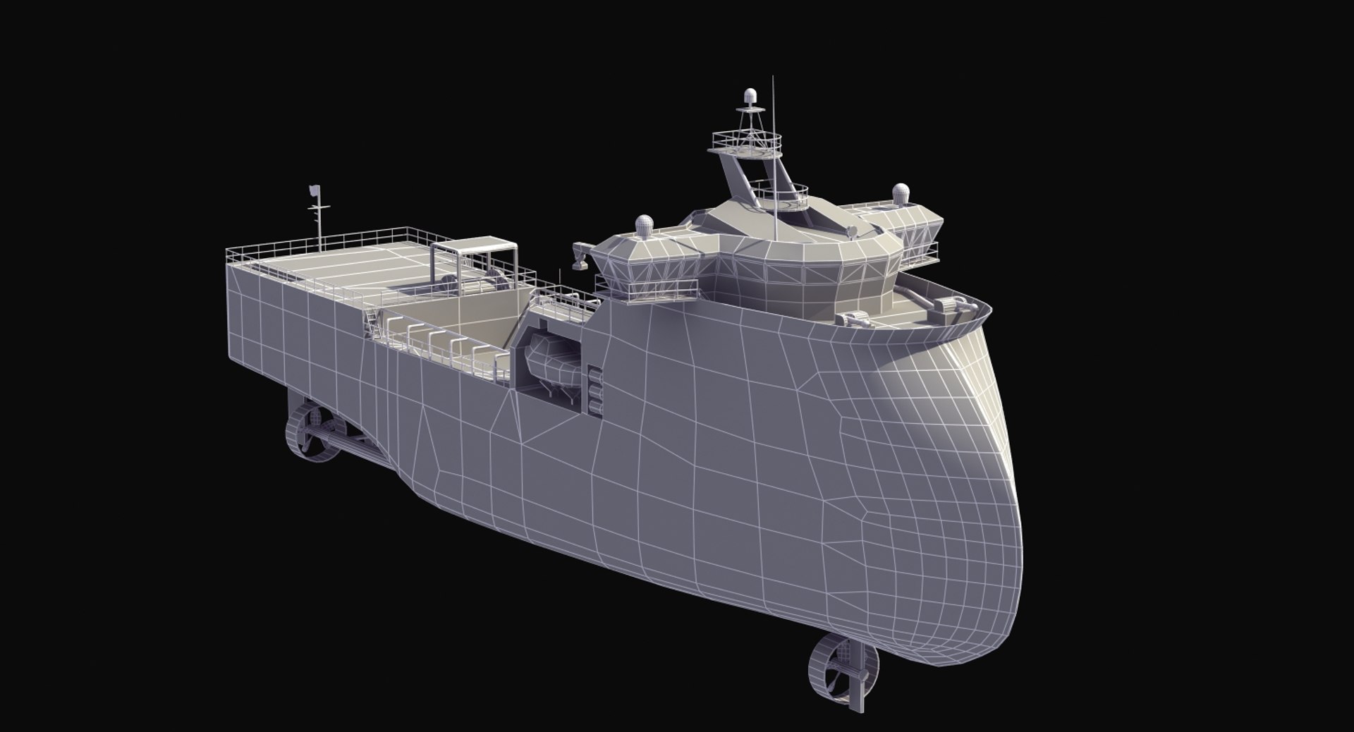 3D model esvagt aurora rescue ship - TurboSquid 1379674