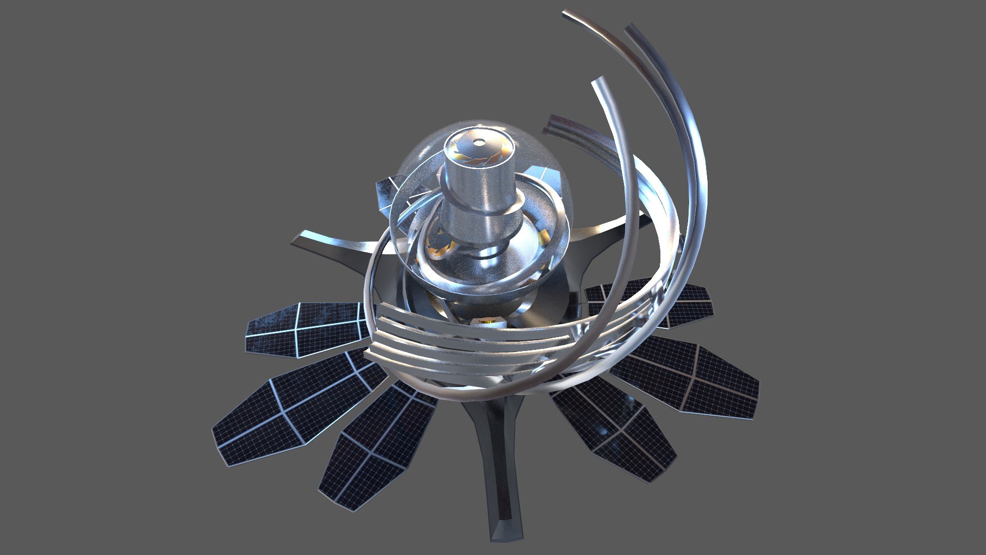 3D Orchid Turret - TurboSquid 2021313