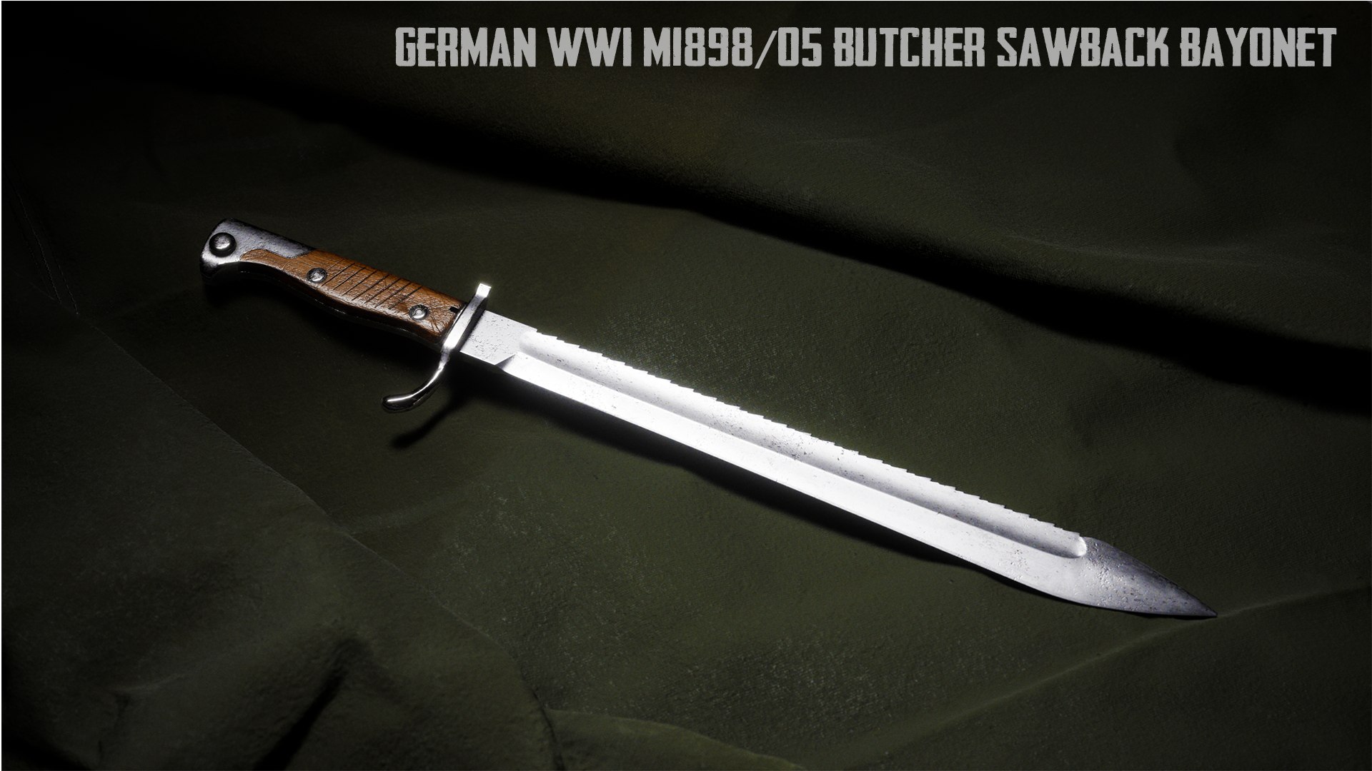 3D WWI Era Bladed Weapons Collection model - TurboSquid 2052530