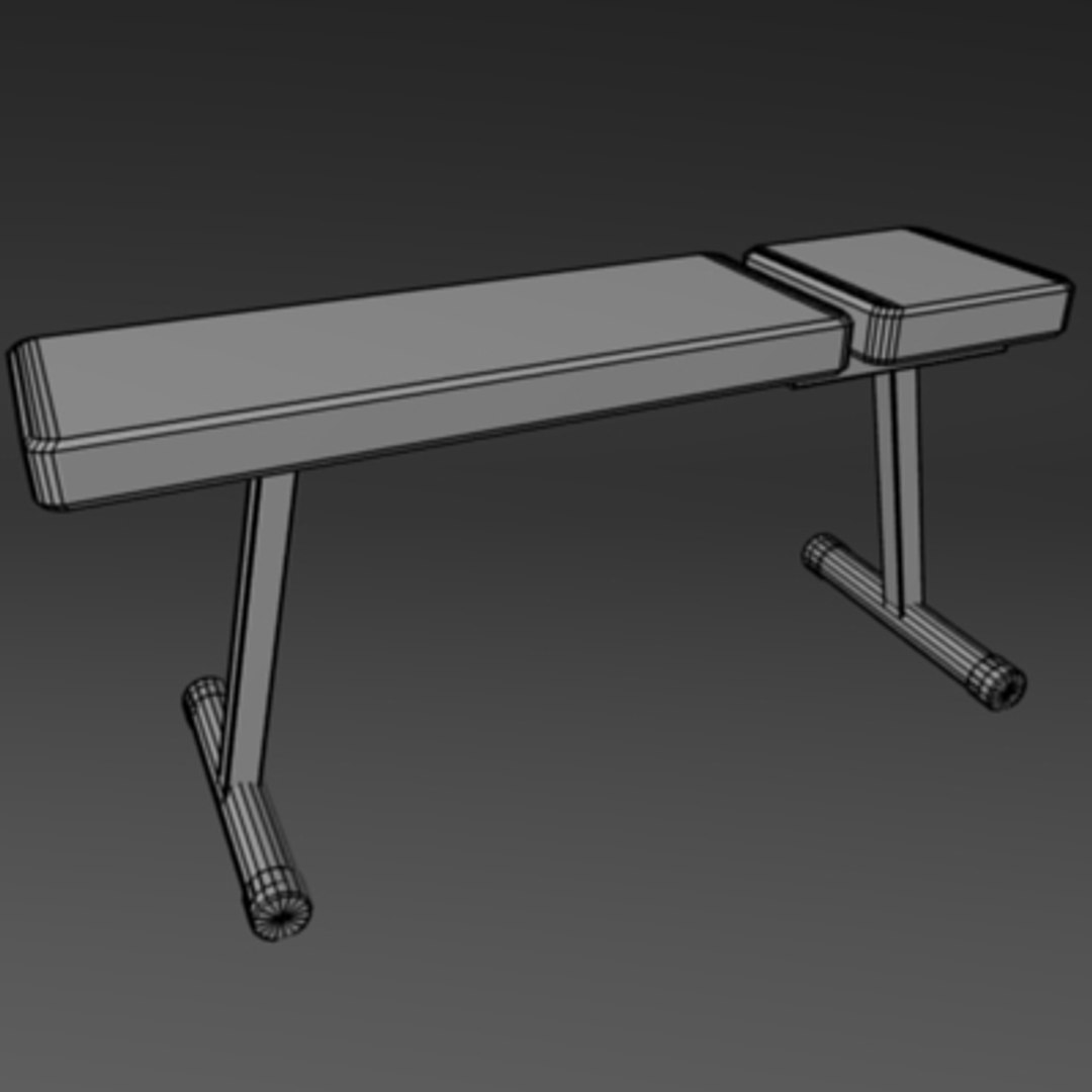 Gym Bench Obj