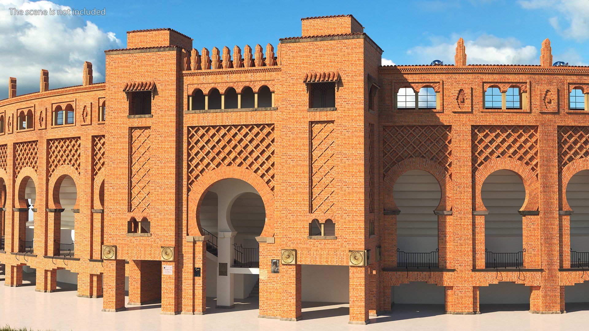 3D Santamaria Bullring - TurboSquid 1731866