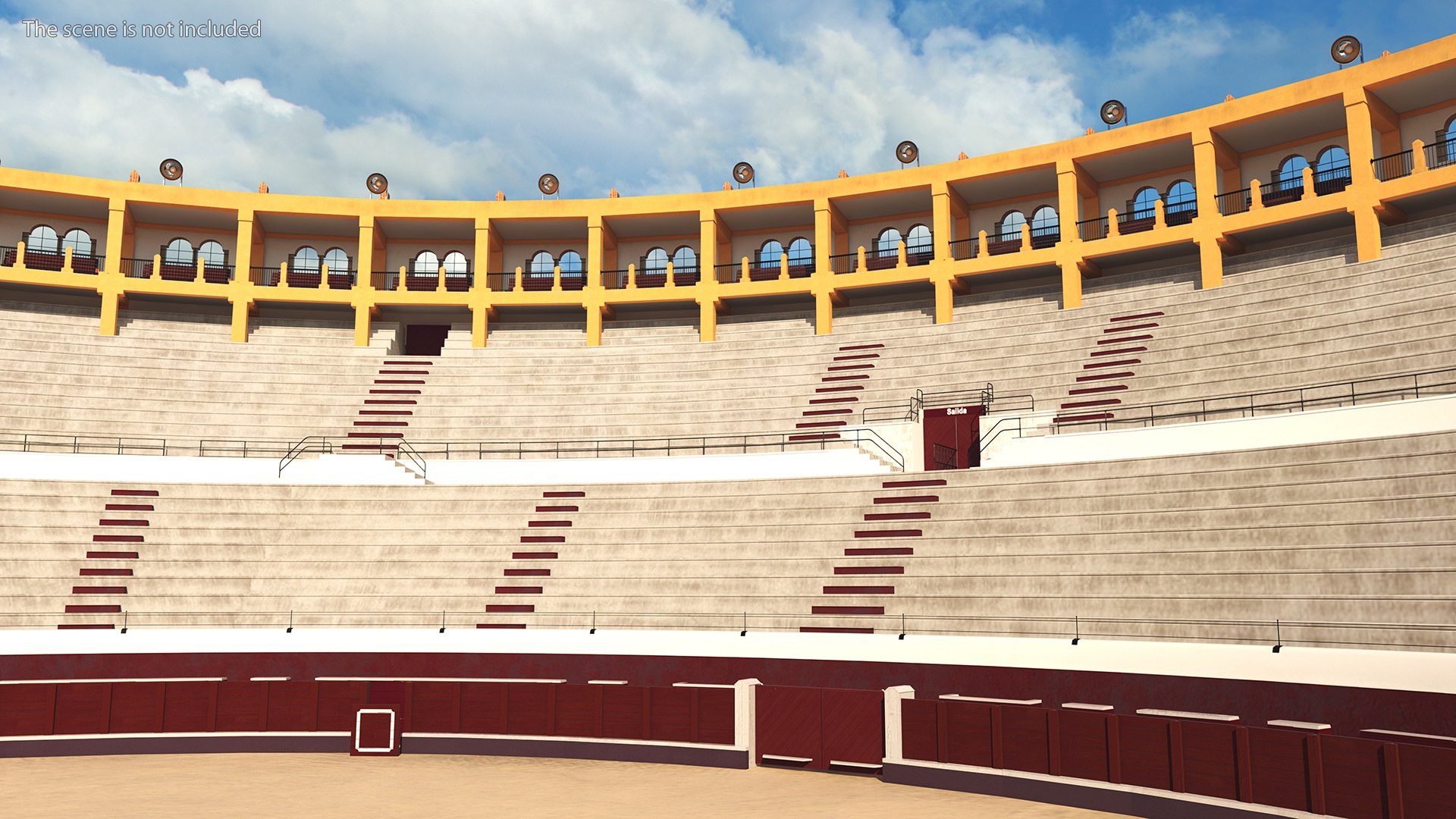 3D Santamaria Bullring - TurboSquid 1731866