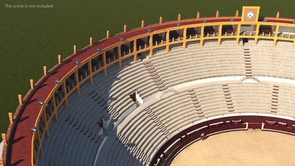 3D Santamaria Bullring - TurboSquid 1731866