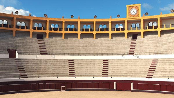 3D Santamaria Bullring - TurboSquid 1731866