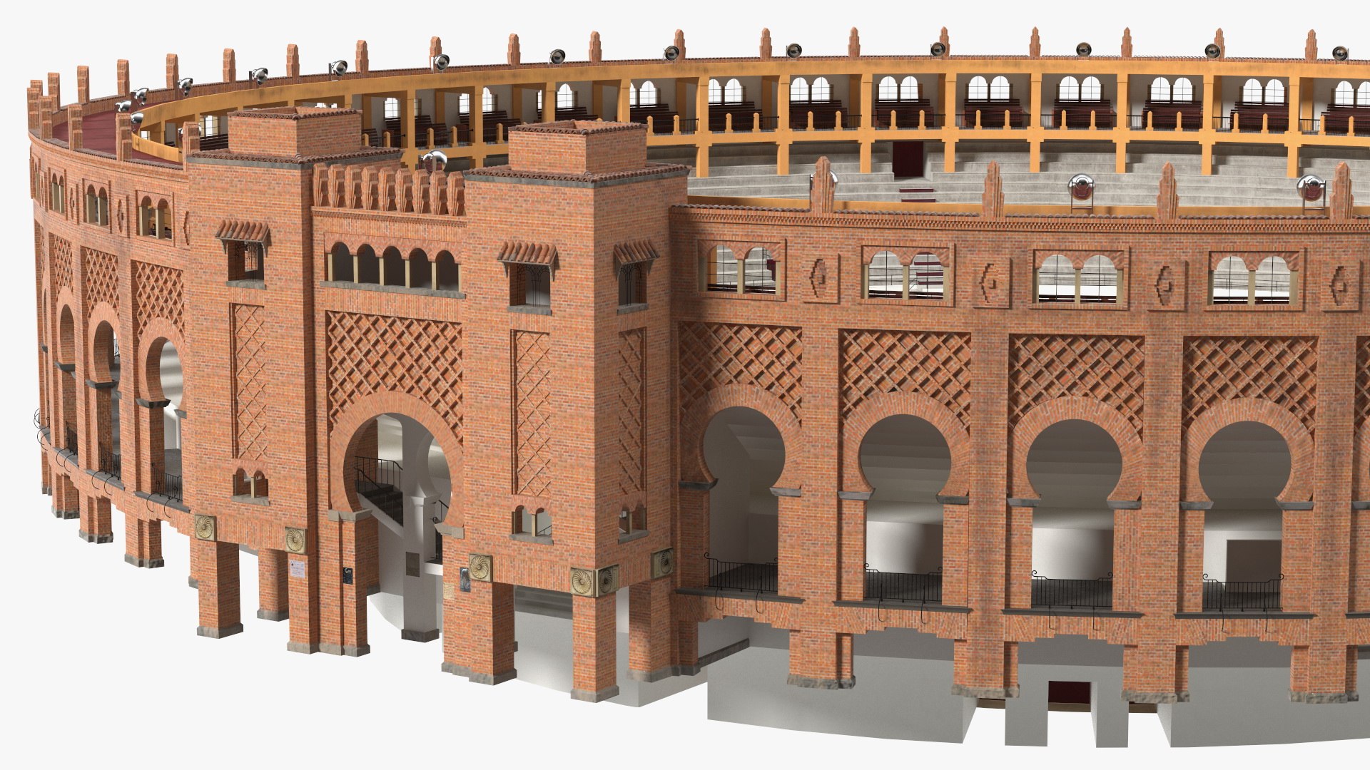 3D Santamaria Bullring - TurboSquid 1731866