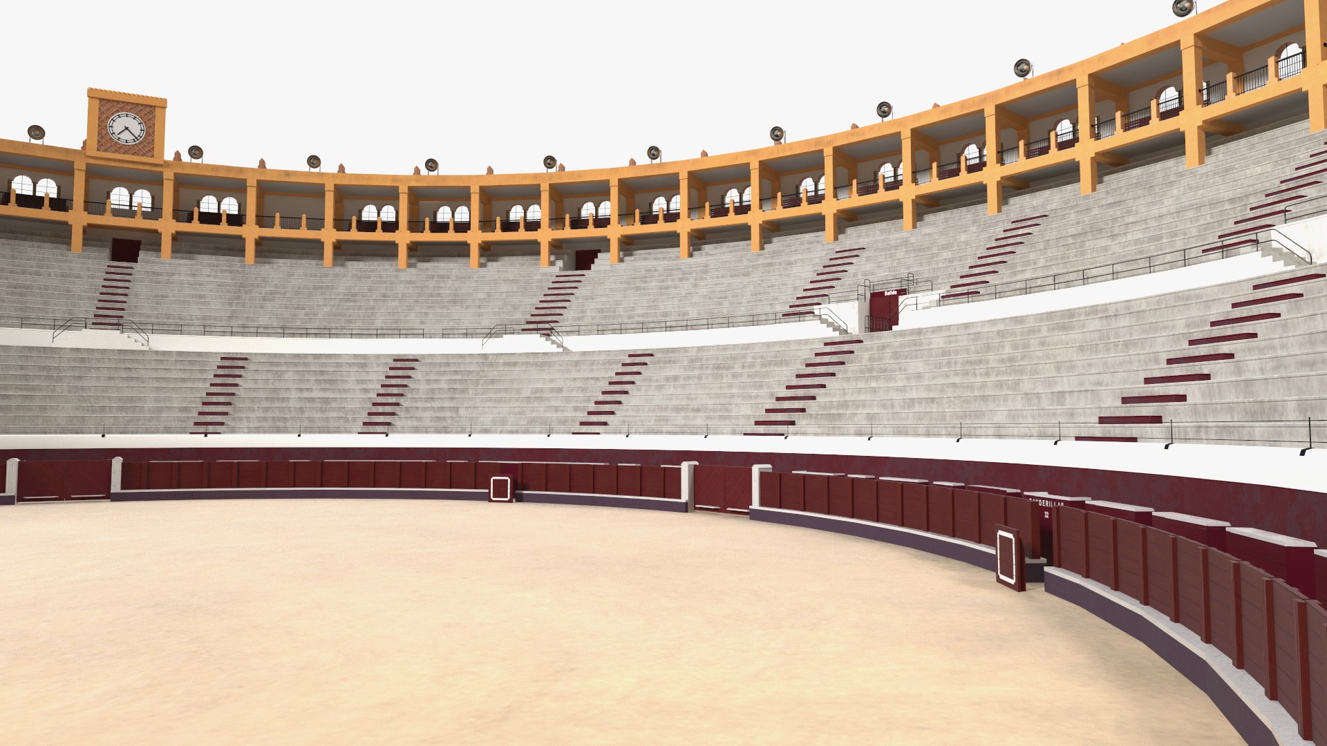 3D Santamaria Bullring - TurboSquid 1731866