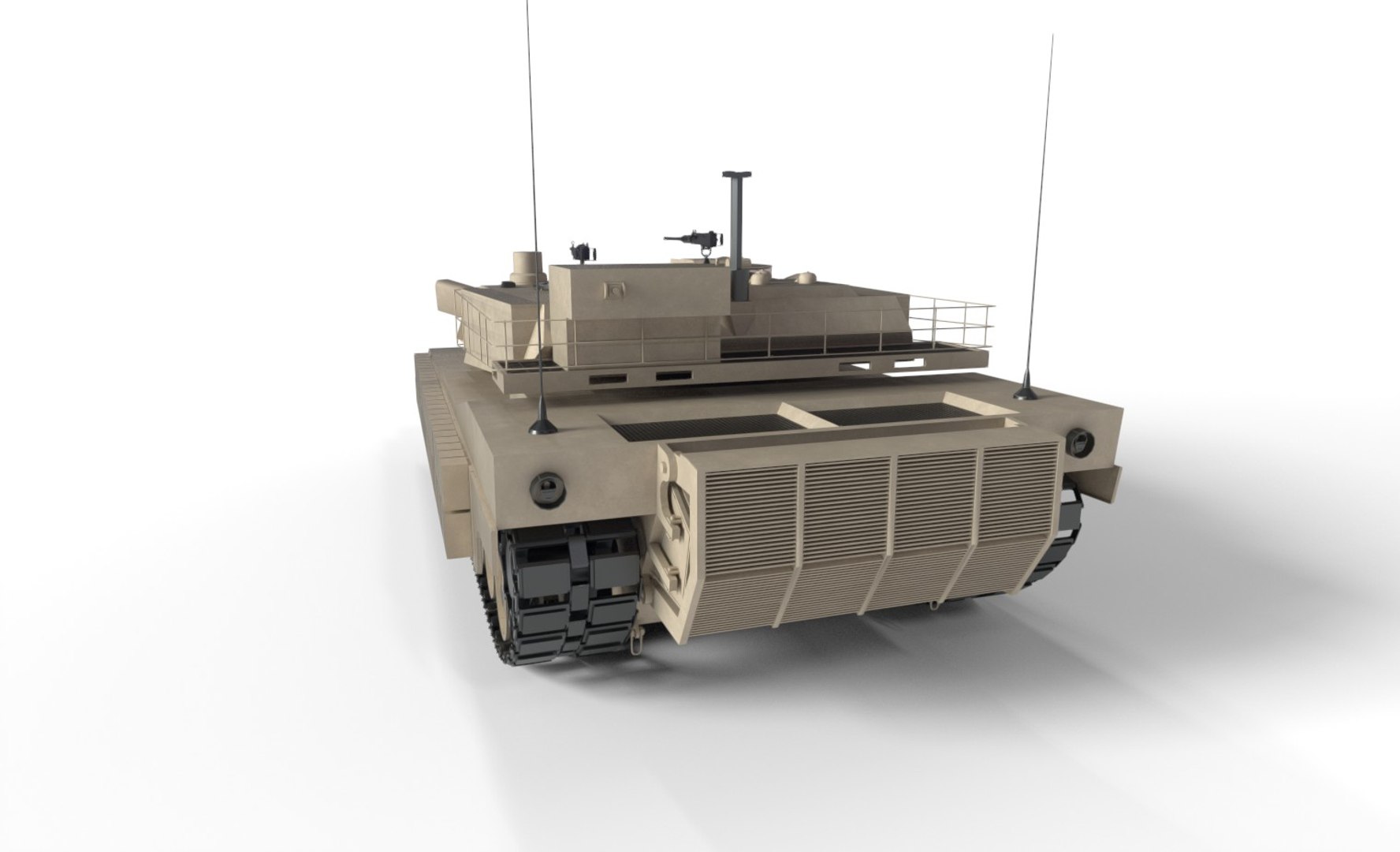 3D Abrams Tank Model - TurboSquid 1302340