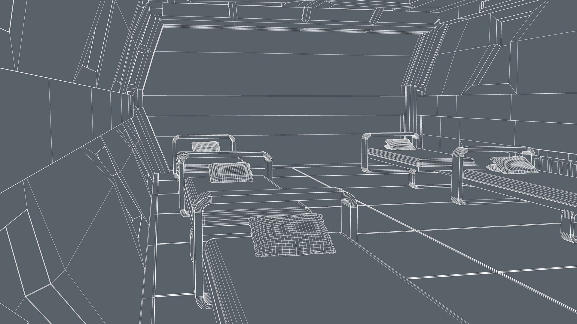 3D Sci Fi Room - TurboSquid 2201411
