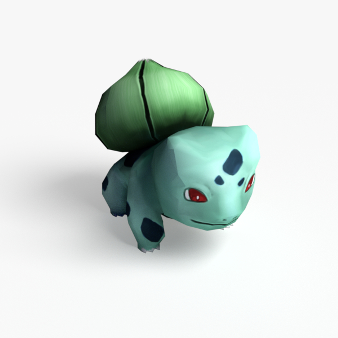 bulbasaur games realtime 3d model