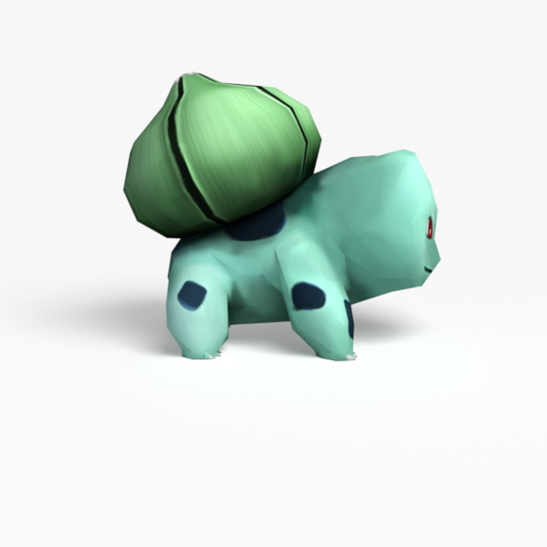 bulbasaur games realtime 3d model