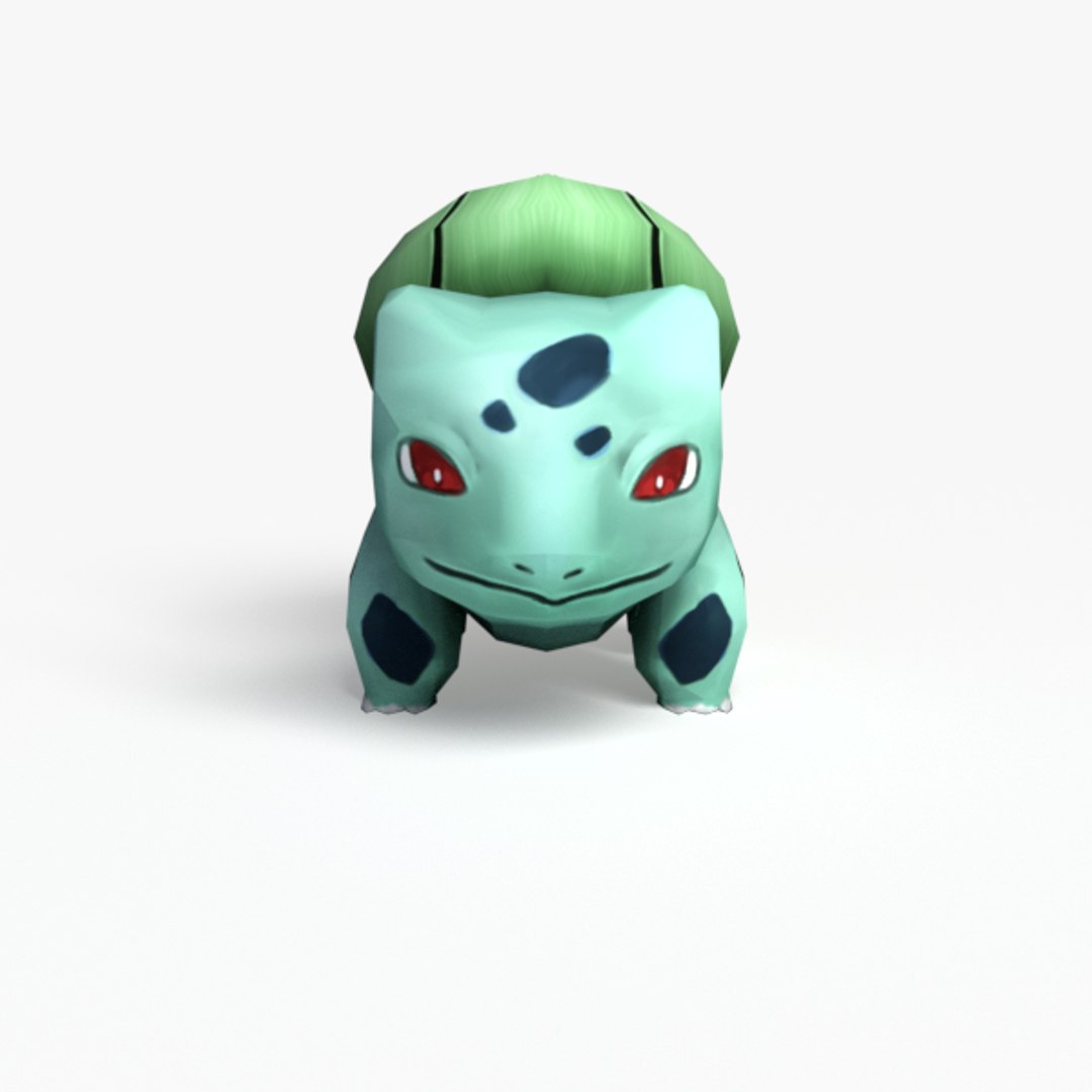 bulbasaur games realtime 3d model
