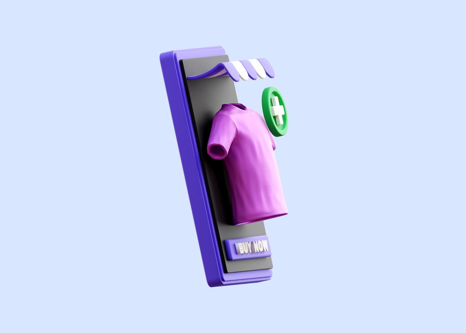 Shop Now 3D Icon Illustration 3D Model - TurboSquid 2230012