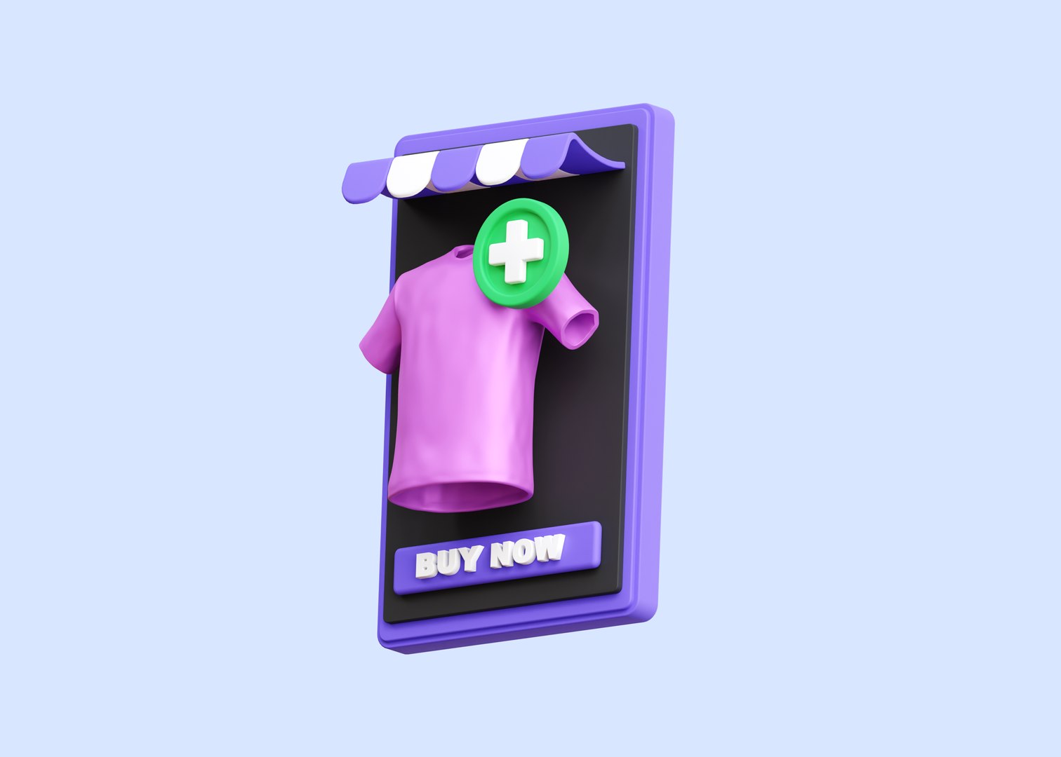 Shop Now 3D Icon Illustration 3D Model - TurboSquid 2230012