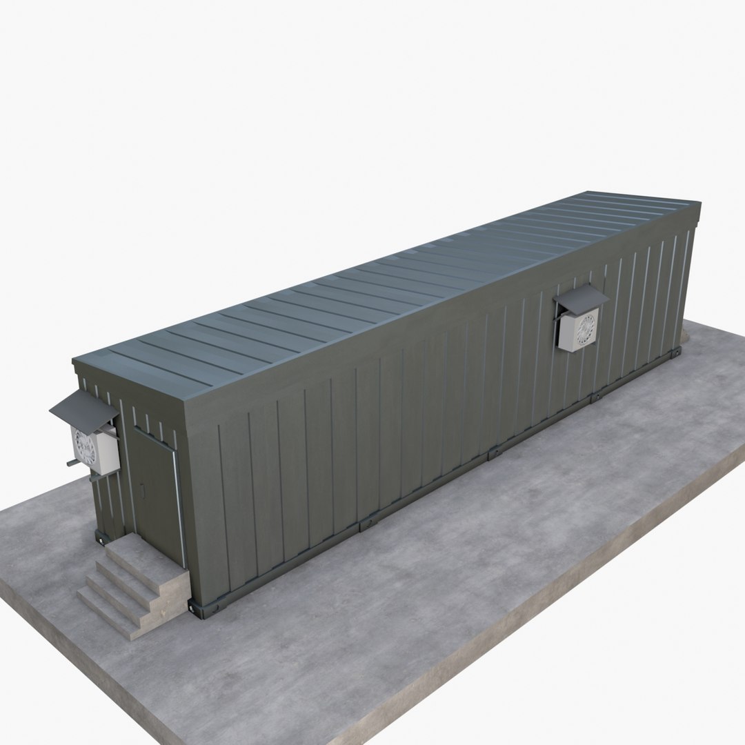 3D Metal Wagon Change House Model - TurboSquid 2059793