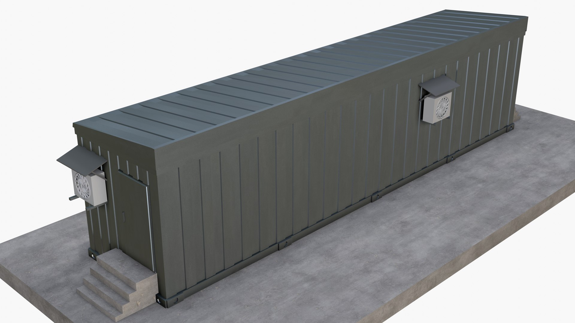 3D Metal Wagon Change House Model - TurboSquid 2059793