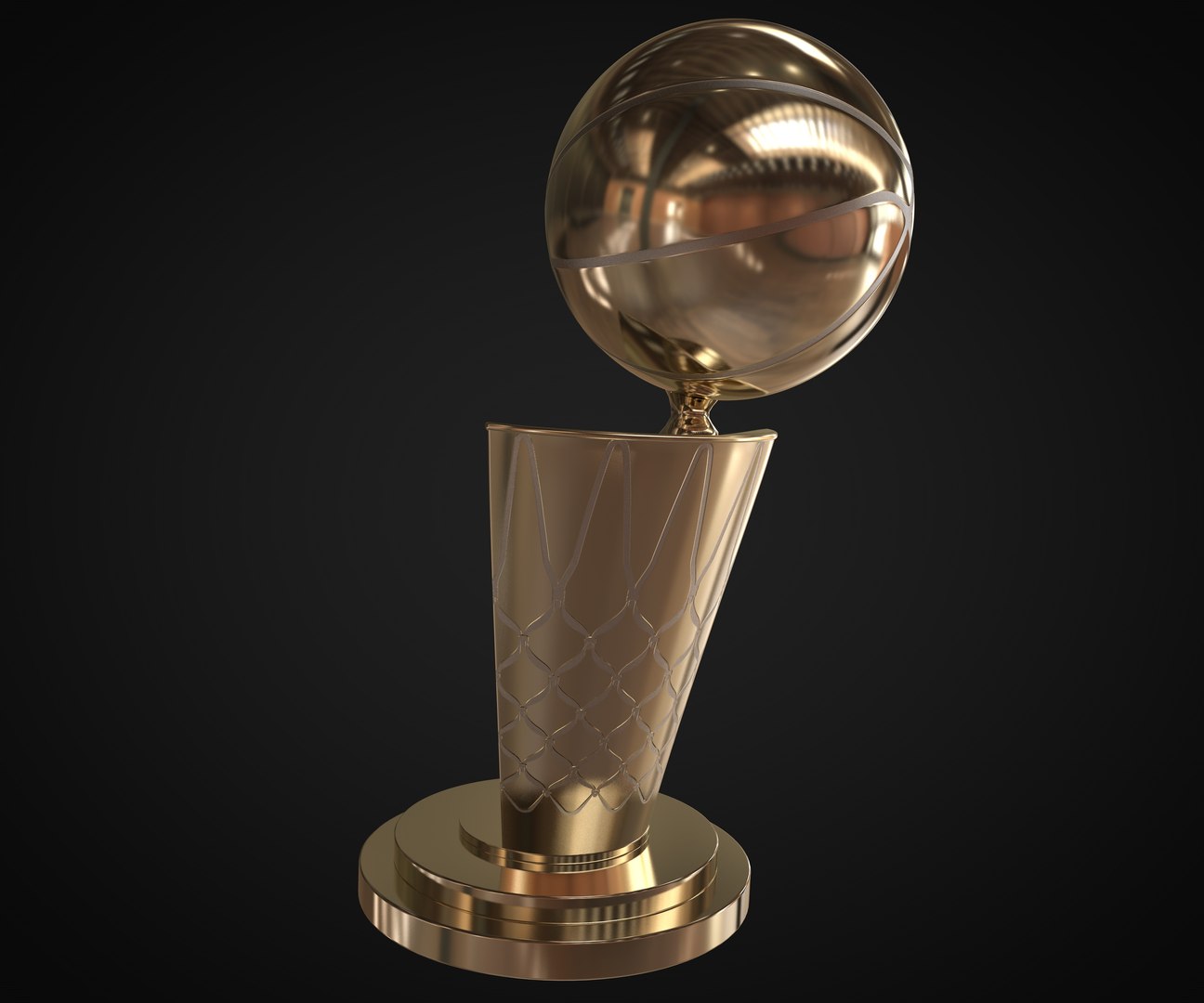 3D Basketball Trophy - TurboSquid 1913915