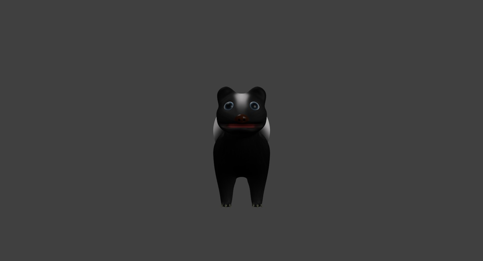 3D model cartoon skunk - TurboSquid 1153156