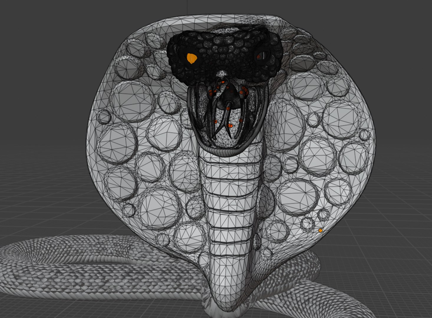 3D SNAKE Model - TurboSquid 1731051