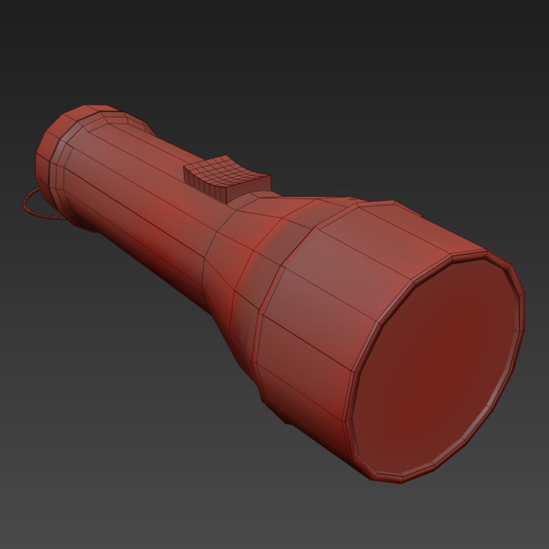 Flashlight Light 3d Model