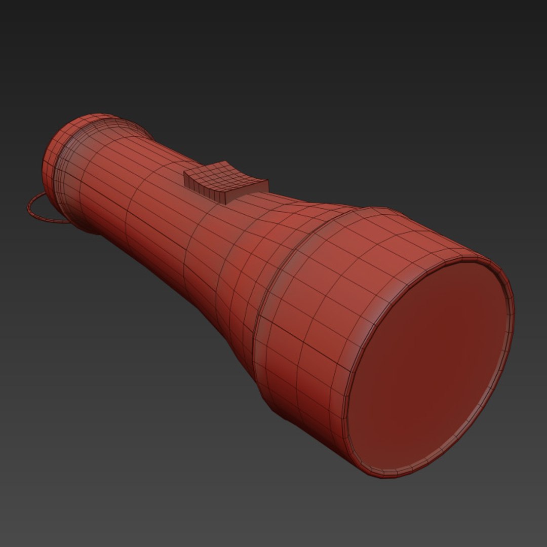 Flashlight Light 3d Model