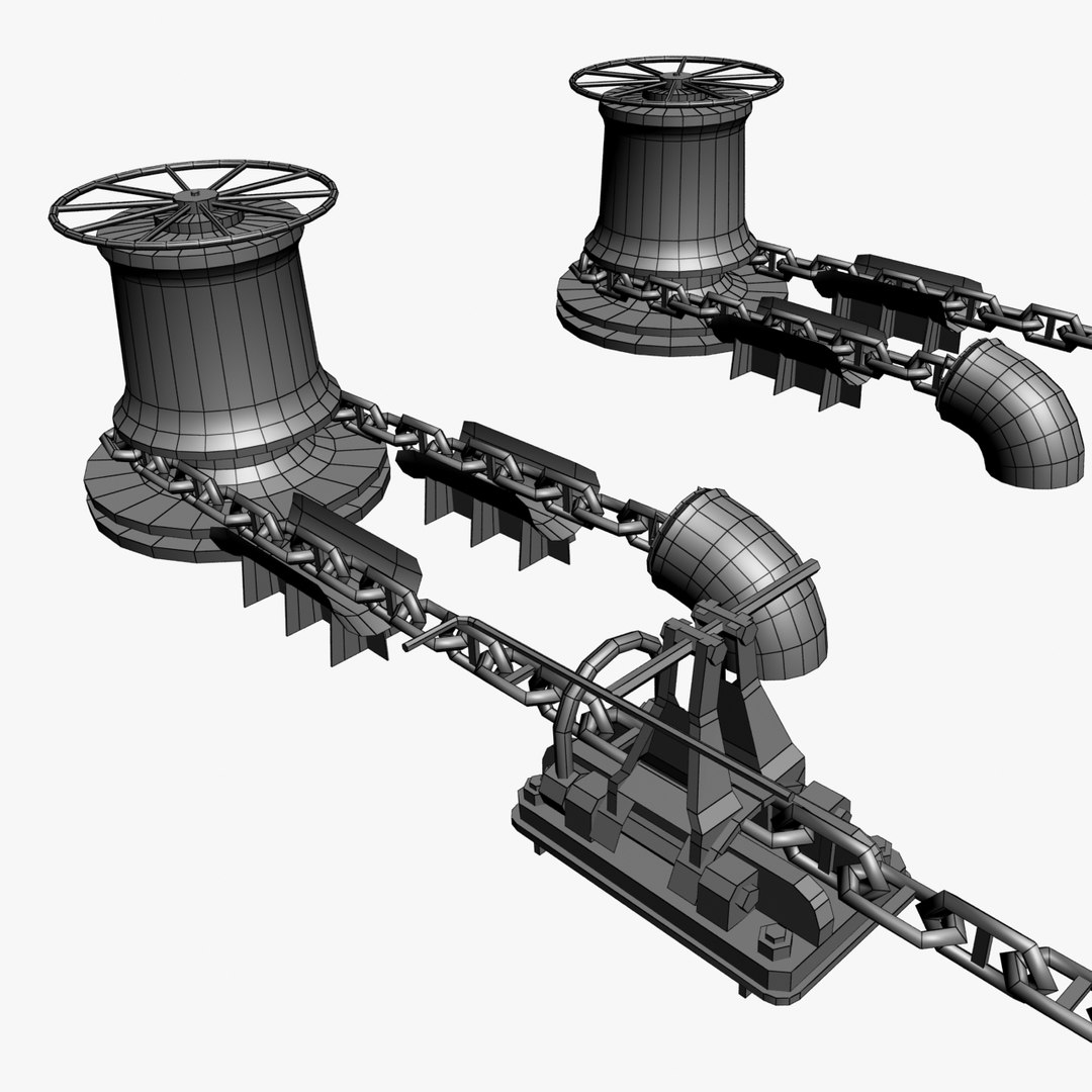 3D Ship Capstan - TurboSquid 1220617
