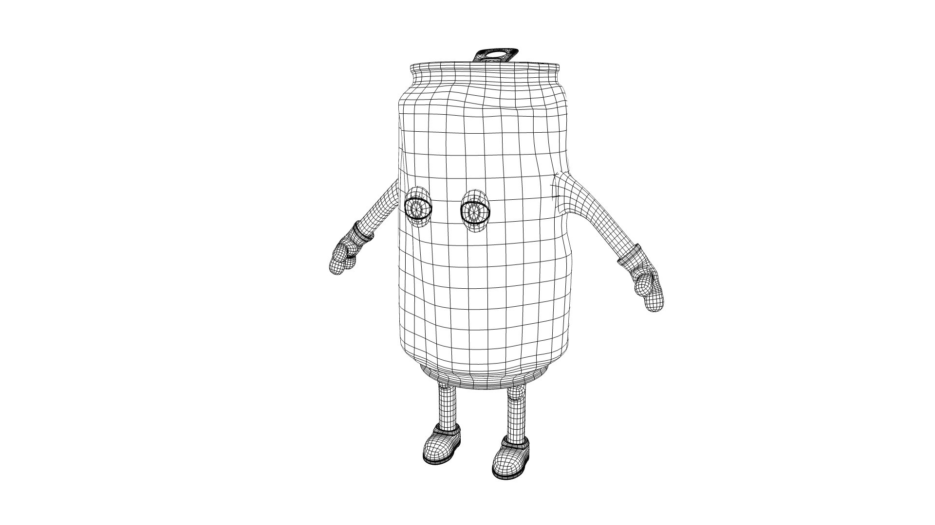 Cartoon Characters Model - TurboSquid 1835094