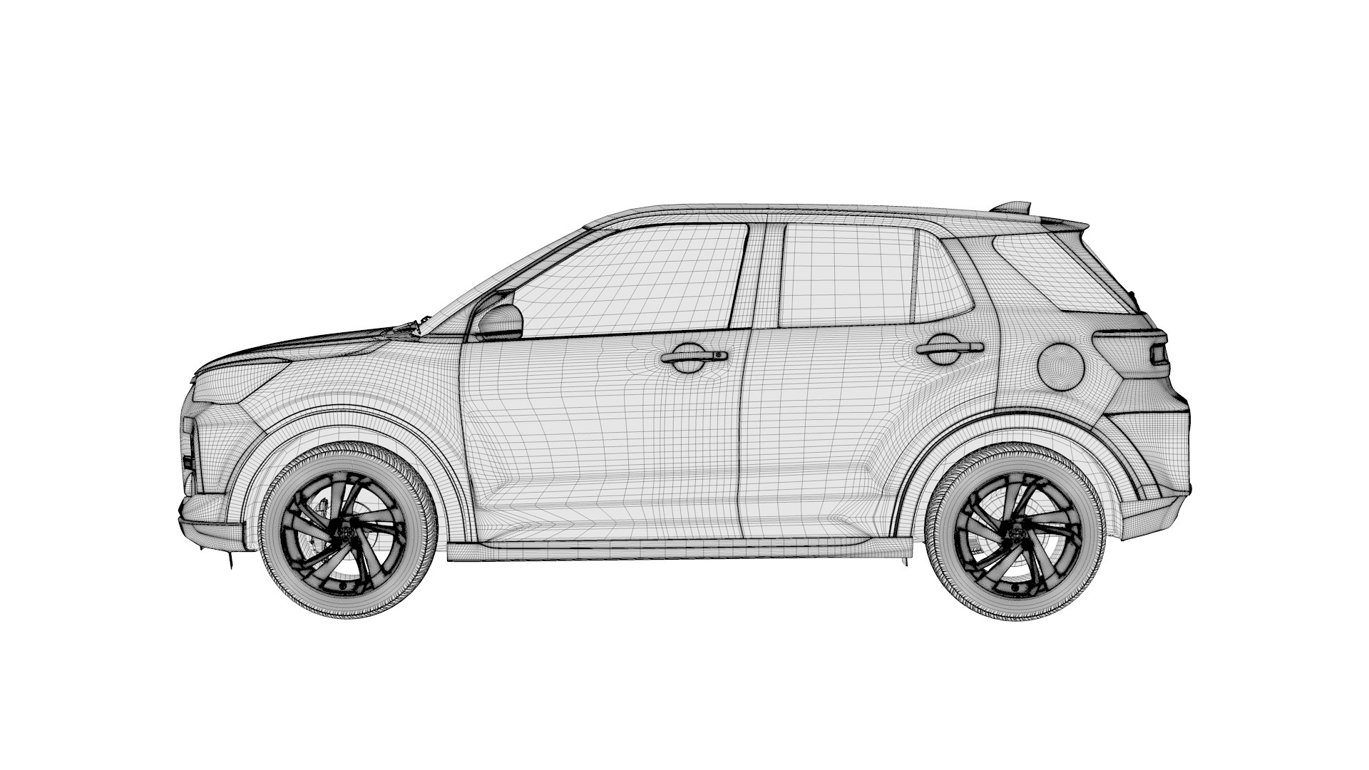 Toyota Raize 2024 Car 3D Model - TurboSquid 2282170