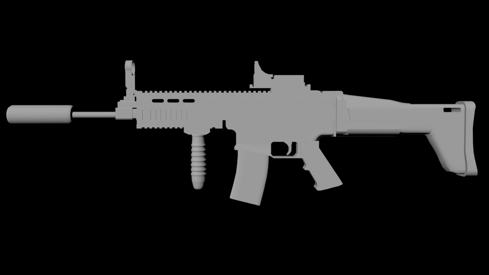Free Scarl Gun 3D Model - TurboSquid 1553445