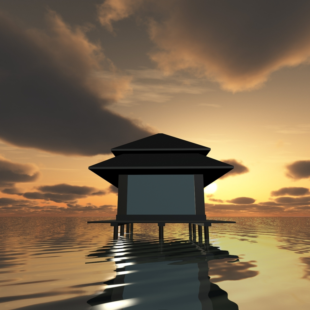 3d Model Of Sky Clouds