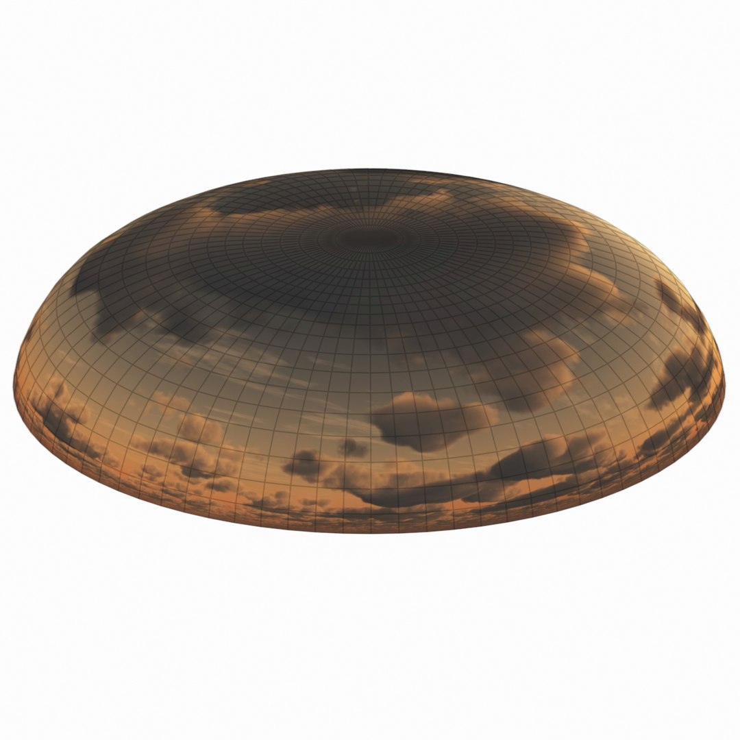 3d Model Of Sky Clouds