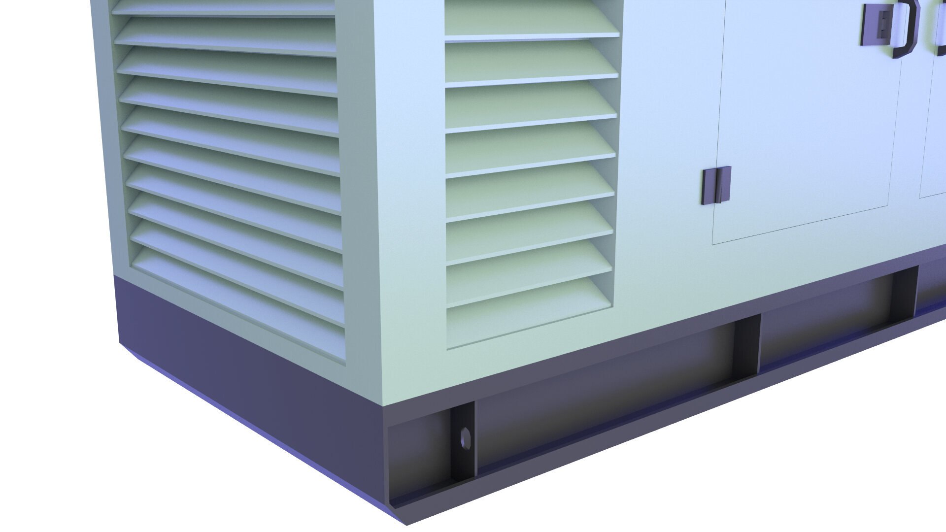 3D Diesel Generator Low Poly 16 - TurboSquid 2096791