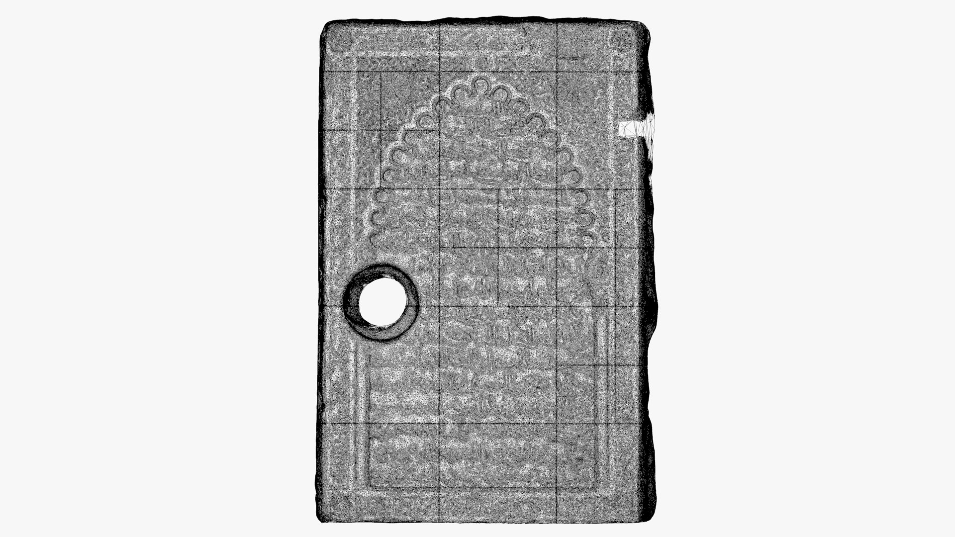Omayyad Dynasty - Funerary Stele Of Chellah 3D - TurboSquid 2008355