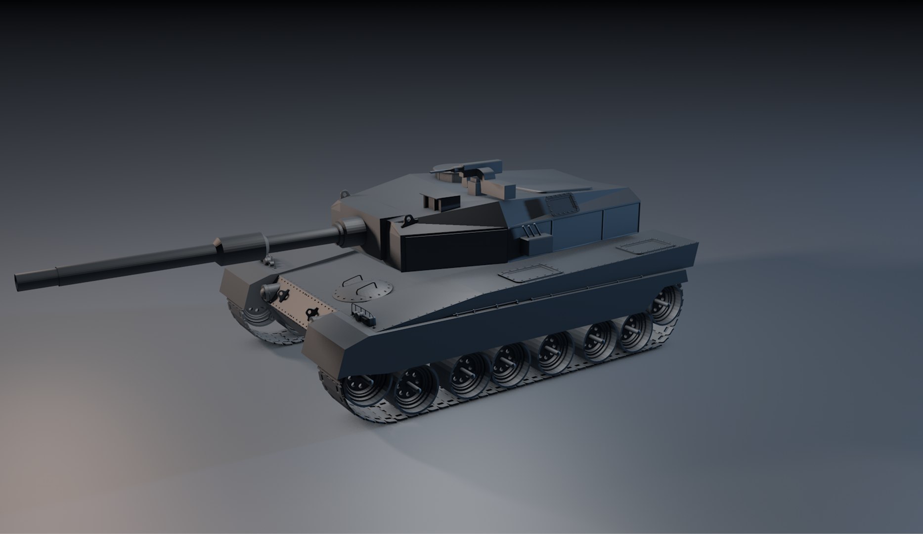 Japanese Tank 3d C4d