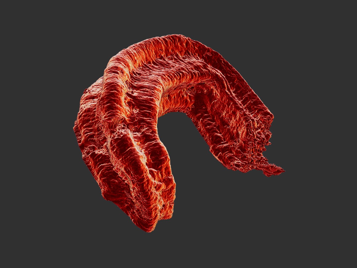 3d Alien Meat Tentacle