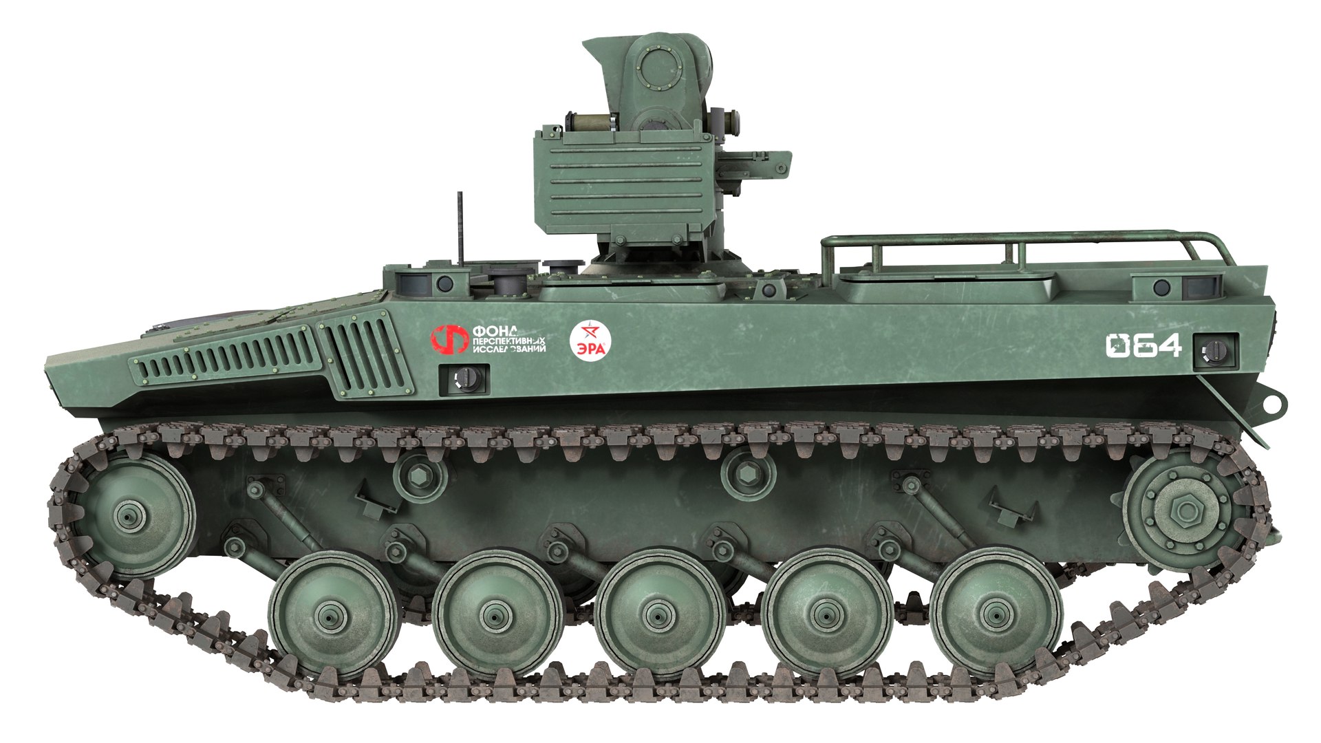 3D Marker Snti Tank Robot UGV - TurboSquid 2273284