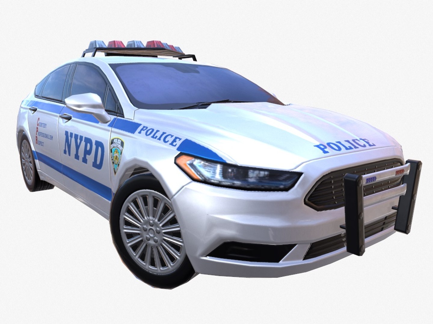 Car 01 Police Nypd 3D - TurboSquid 1441973