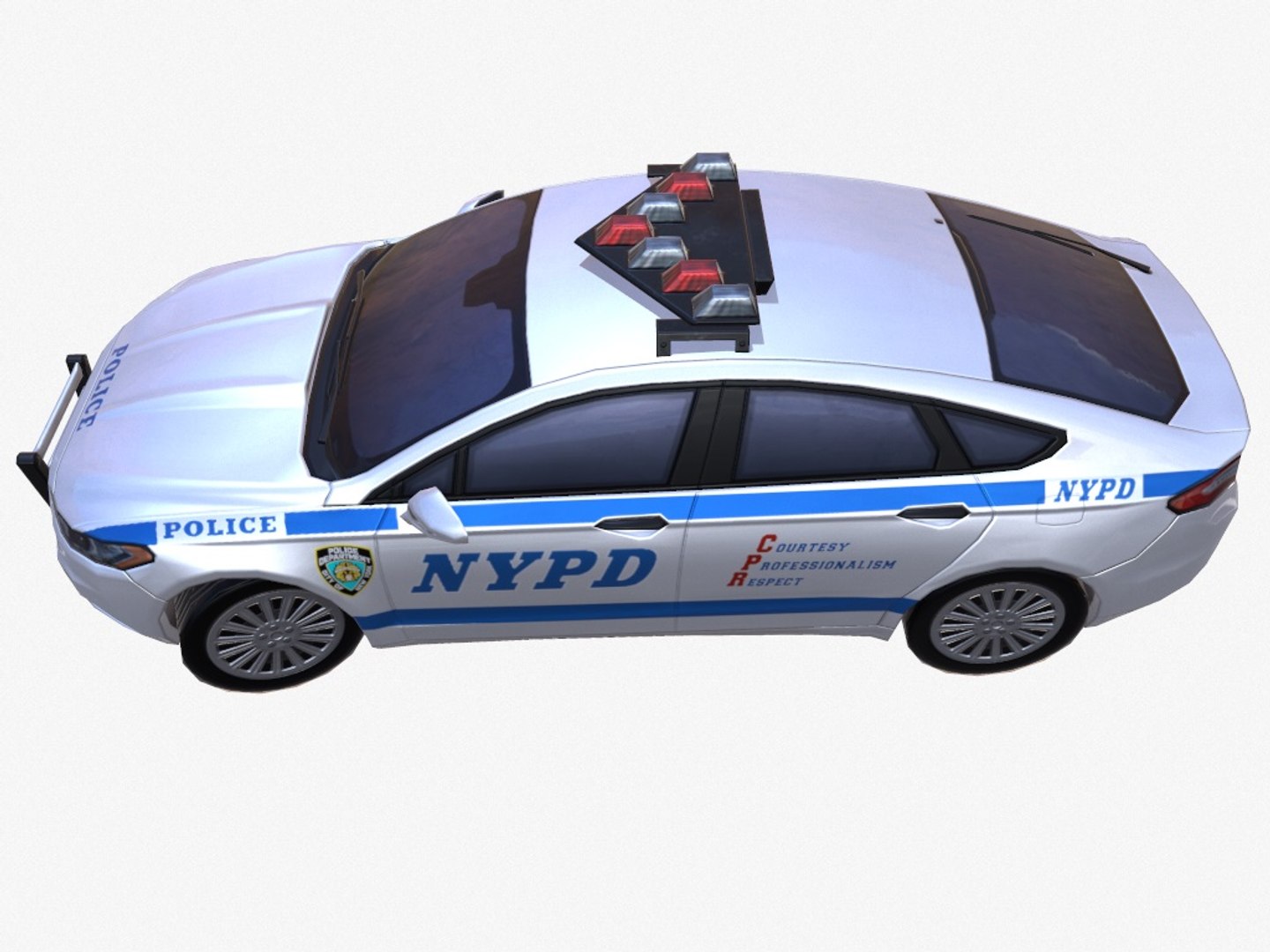 Car 01 Police Nypd 3D - TurboSquid 1441973