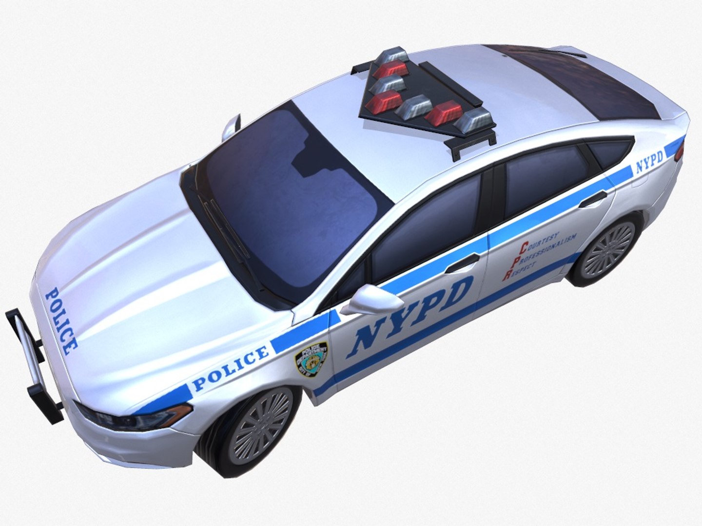 Car 01 Police Nypd 3D - TurboSquid 1441973