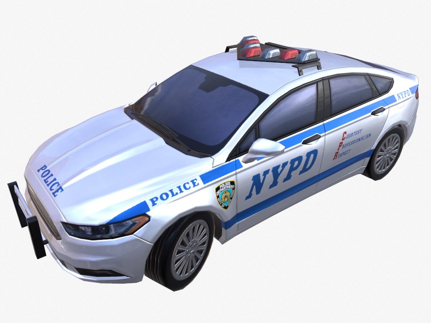 Car 01 Police Nypd 3D - TurboSquid 1441973