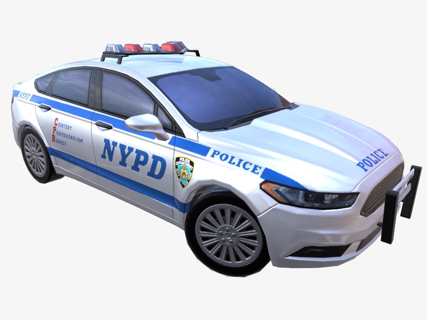 Car 01 Police Nypd 3D - TurboSquid 1441973